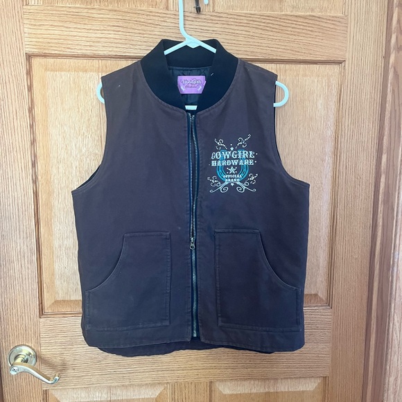 Cowgirl Hardware | Jackets & Coats | Cowgirl Hardware Embroidered Logo ...
